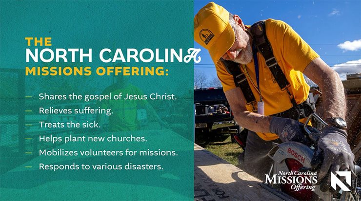 The NC Missions Offering is the primary funding mechanism for all that ...